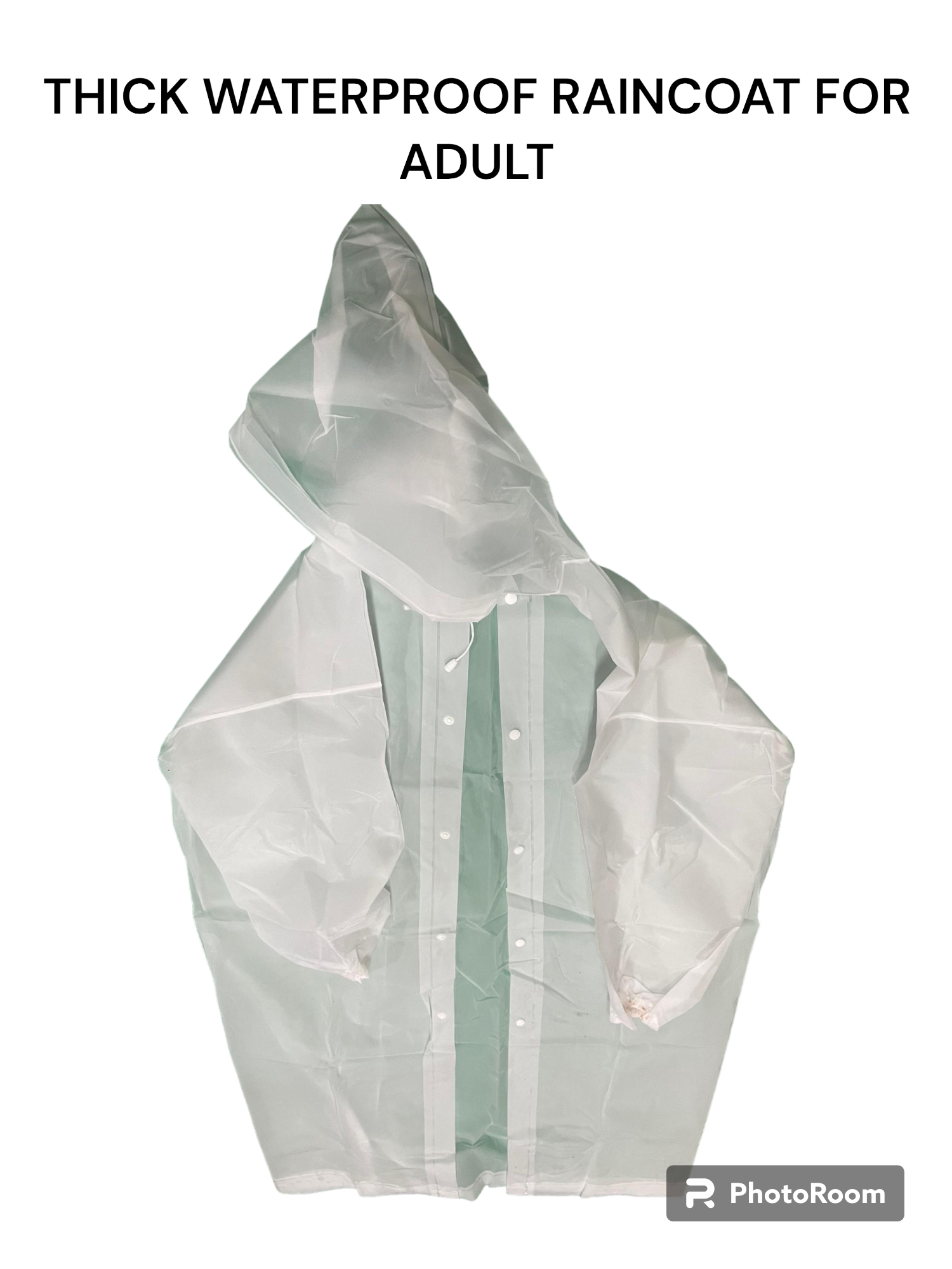 THICK WATERPROOF RAINCOAT FOR ADULT – QY Kini Motorjaya