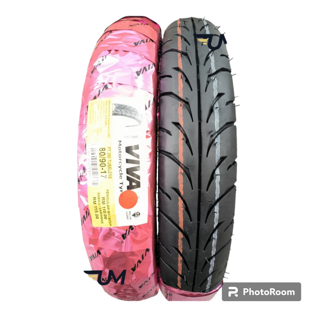 TYRE T/L 70/90-17 FT390 VIVA – QY Kini Motorjaya