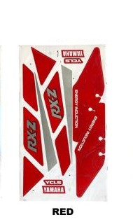 STICKER BODY RXZ(4)BLACK – QY Kini Motorjaya