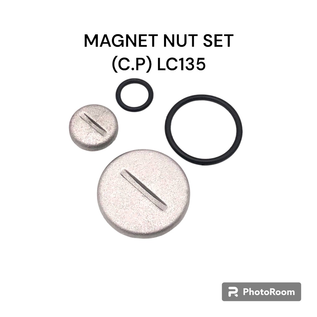 MAGNET NUT SET (C.P) LC135 – QY Kini Motorjaya